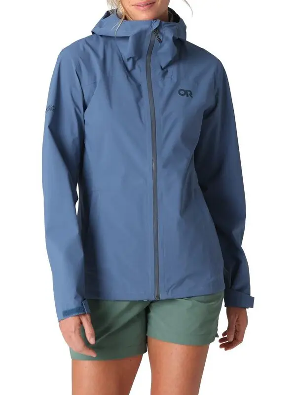 OUTDOOR RESEARCH Stratoburst Packable Rain Jacket - Skyline