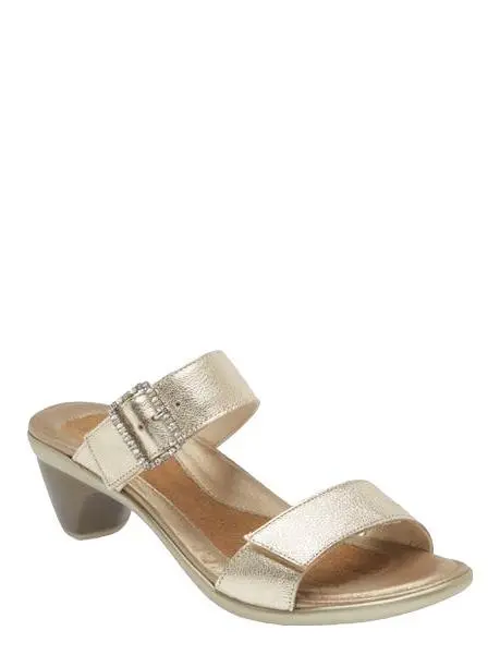 Naot Recent Slide Sandal - Radiant Gold Leather