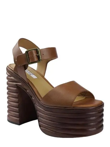 ZIGI Sadira Platform Sandal - Tan Leather