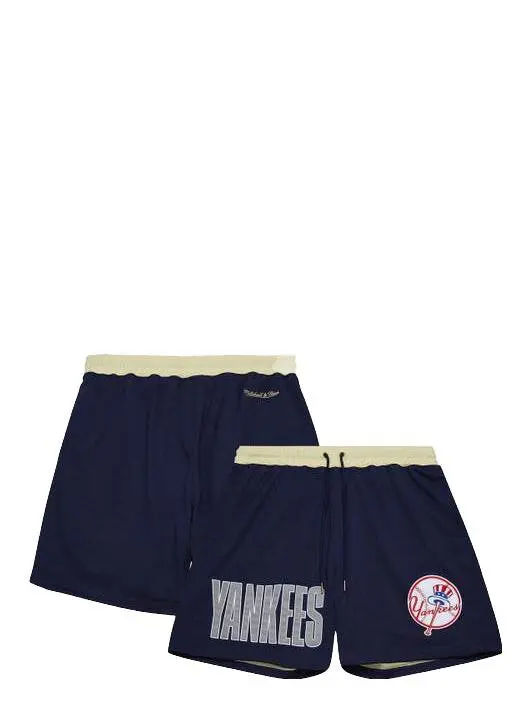 Mitchell & Ness New York Yankees Og 2.0 Fashion Shorts - Navy
