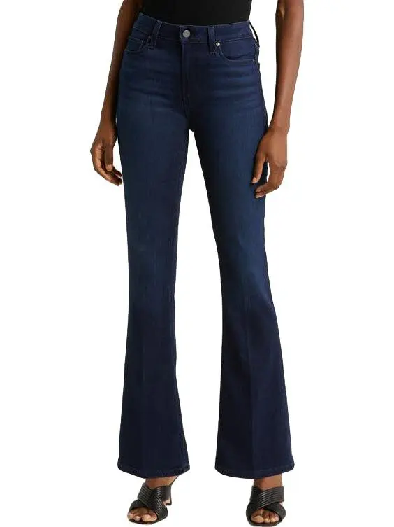 Paige Laurel Canyon High Waist Flare Jeans - Manifesto