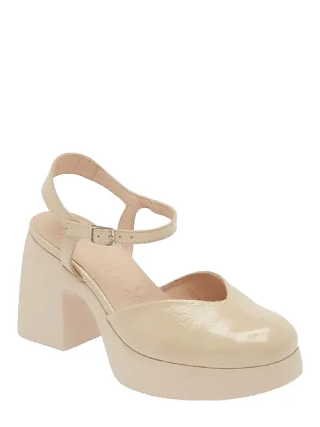 WONDERS Juana Platform Pump - Lack Natural