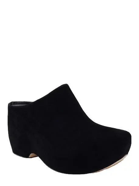 ZIGI Raffaela Platform Clog - Black Suede