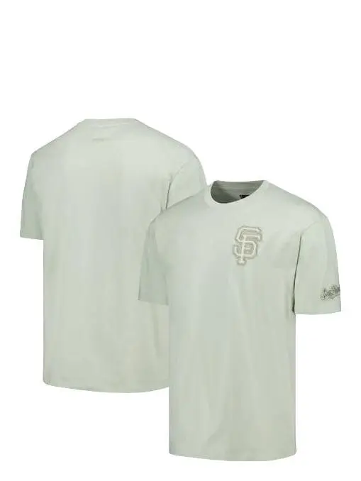 PRO STANDARD San Francisco Giants Neutral Cj Dropped Shoulders T-shirt - Mint