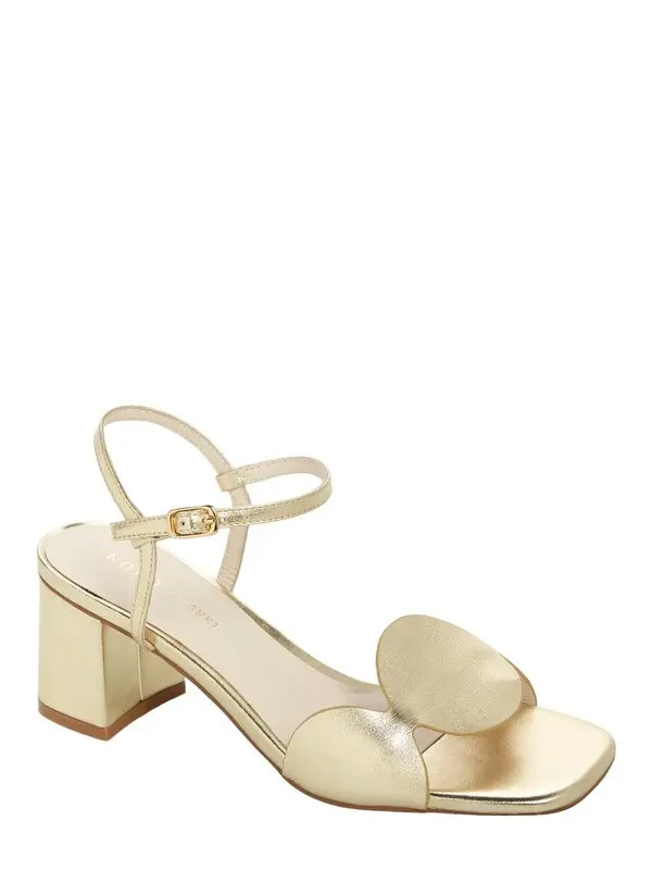 KOKO + PALENKI Sphere Sandal - Gold Metallic Leather