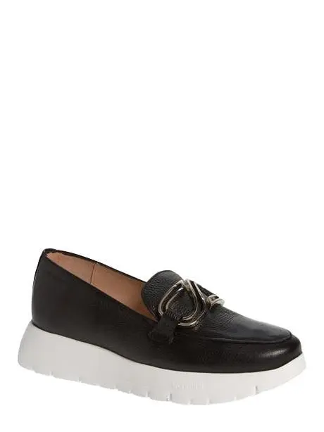 WONDERS Sidney Platform Loafer - Wild Black