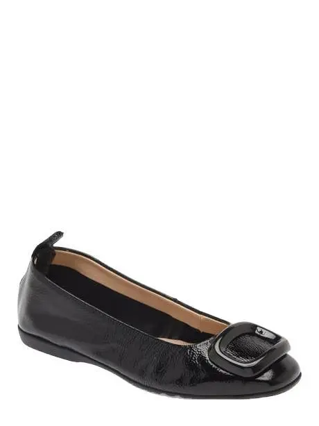 WONDERS Ballet Flat - Lack Black