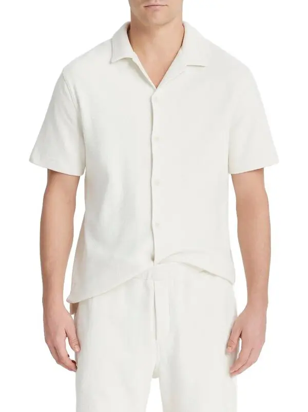 Vince Bouclé Pull-on Shorts - Bone