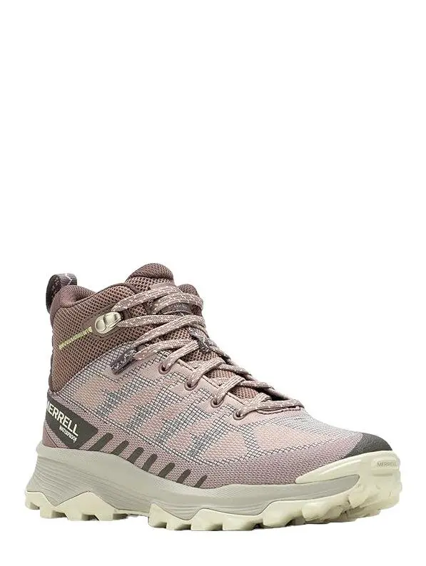 Merrell Speed Eco Mid Wp Shoes - Brown