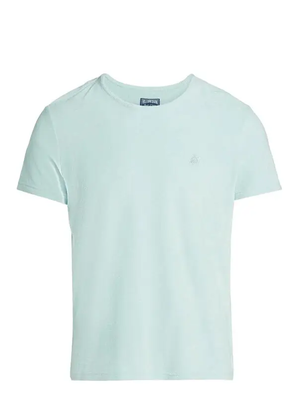 Vilebrequin Cotton-blend Crewneck T-shirt - Pacific