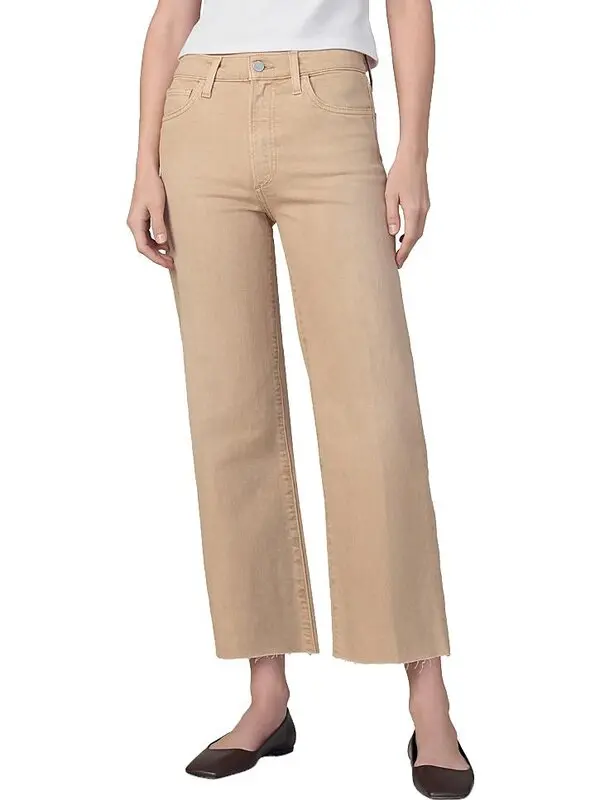 Joe's Jeans The Blake High-rise Wide-leg Jeans - Ginger Root