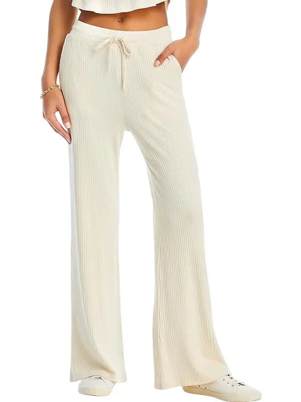Beyond Yoga Wide-leg Lounge Pants - Ivory