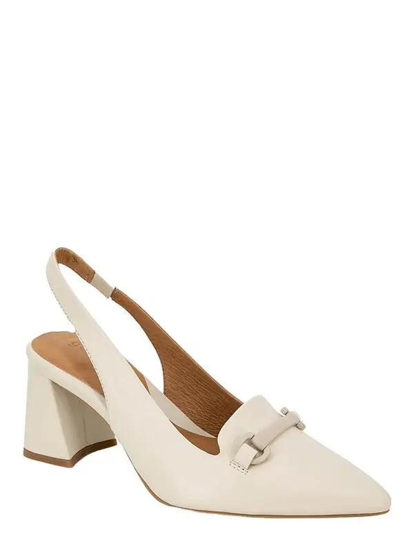 KENNETH COLE Dionne Slingback Pumps - Stone