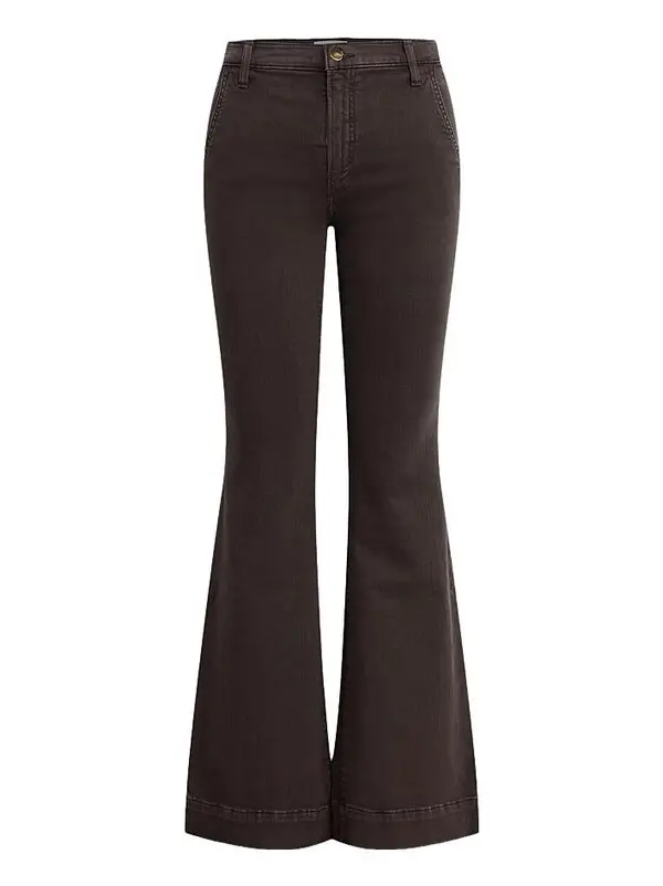 Joe's Jeans The Molly High-rise Trouser Jeans - Dark Coffee Bean