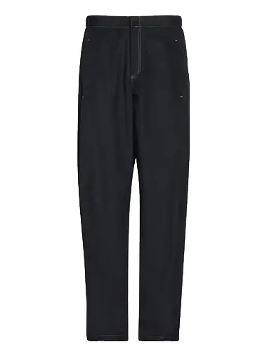 MARCELO BURLON COUNTY OF MILAN Straight Leg Pants - Black