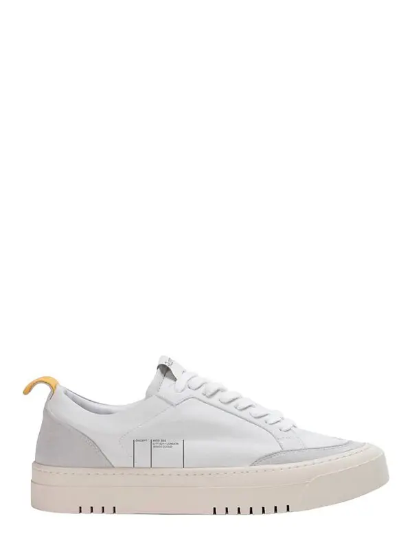 Oncept London Classic Cupsole Low Top Sneakers - White Cloud