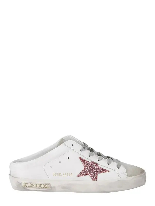 GOLDEN GOOSE Super-star Sabot Sneakers - White