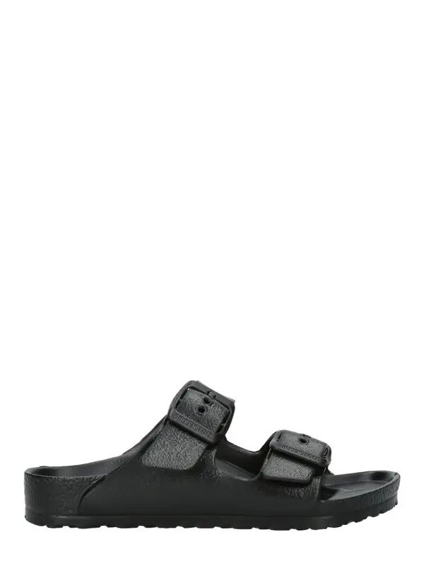 BIRKENSTOCK Leather Arizona Eva Sandals - Black