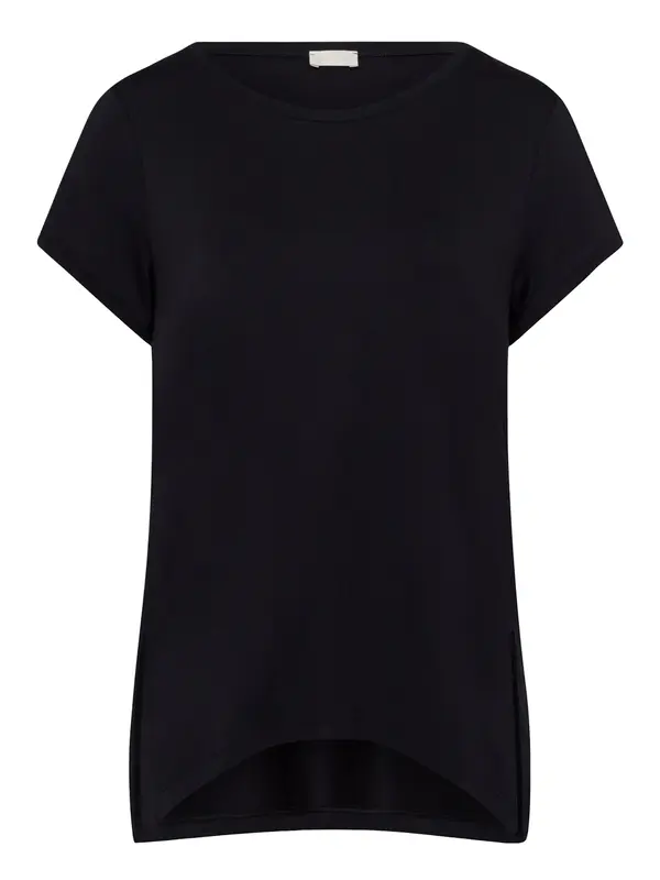 Hanro Modal Yoga T-shirt - Black