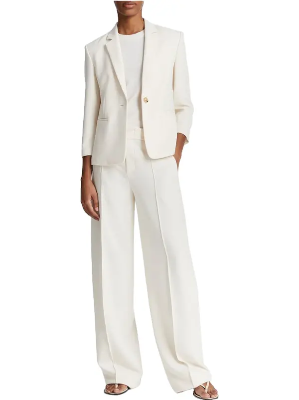 Vince Shrunken Blazer - White