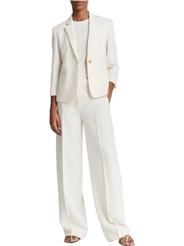 Vince Shrunken Blazer - White
