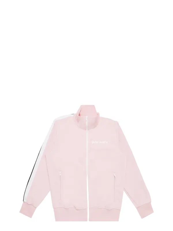 Palm Angels Classic Track Jacket 'almond Blossom/white - Pink