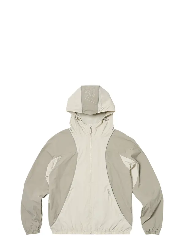 PALACE Font Zip Shell Jacket - Grey