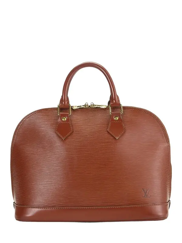 LOUIS VUITTON Cipango Gold Epi Alma - Brown