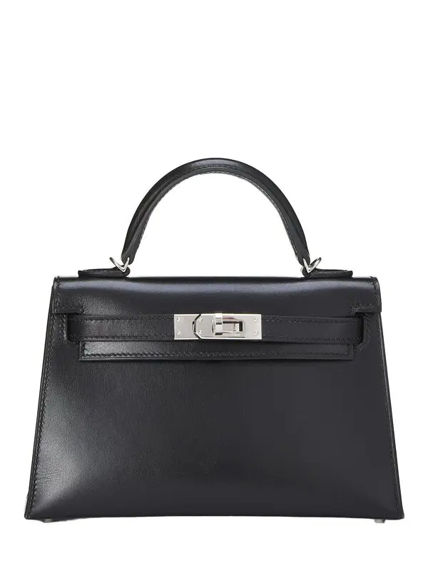 Hermès Box Kelly Sellier 20 - Black
