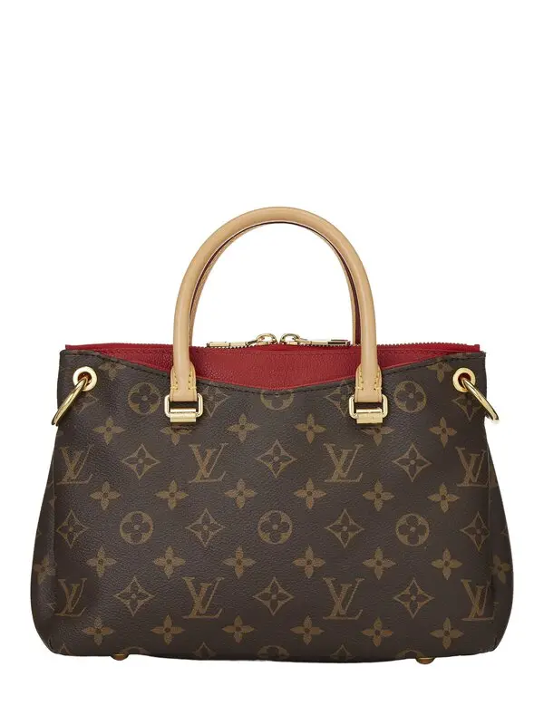 LOUIS VUITTON Monogram Canvas Pallas - Red
