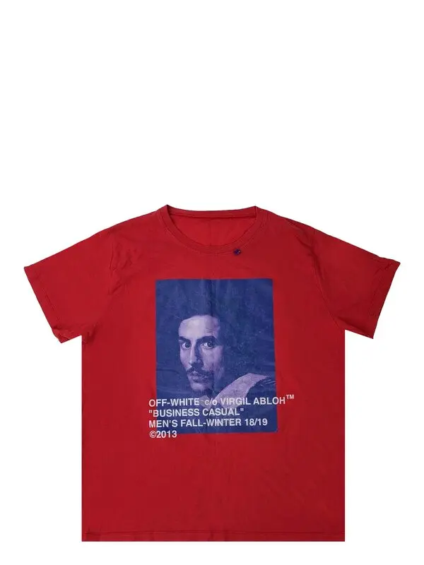 Off-White X Mca Figures Of Speech Bernini T-shirt - Red