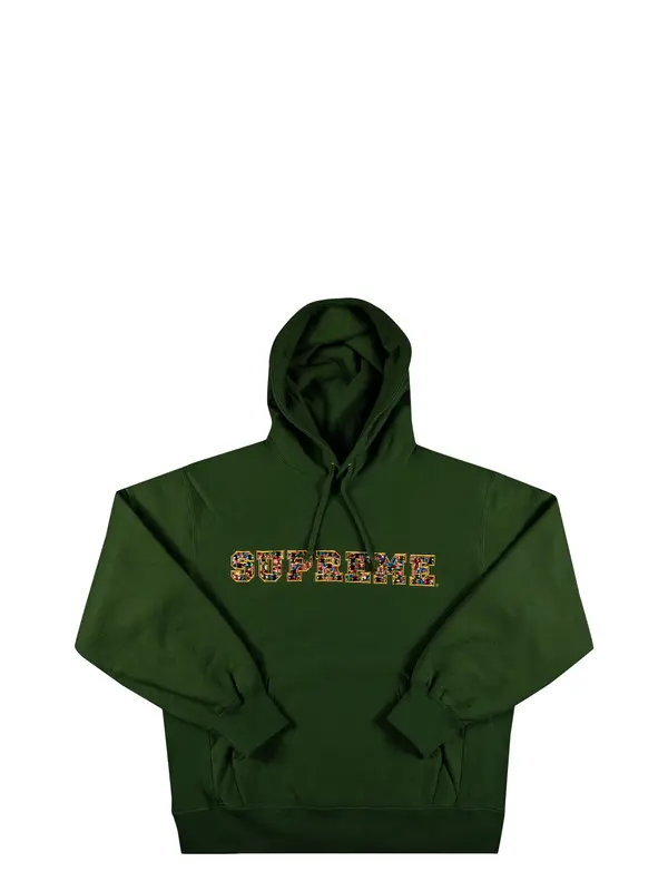 Supreme Jewels Hooded Sweatshirt - Green