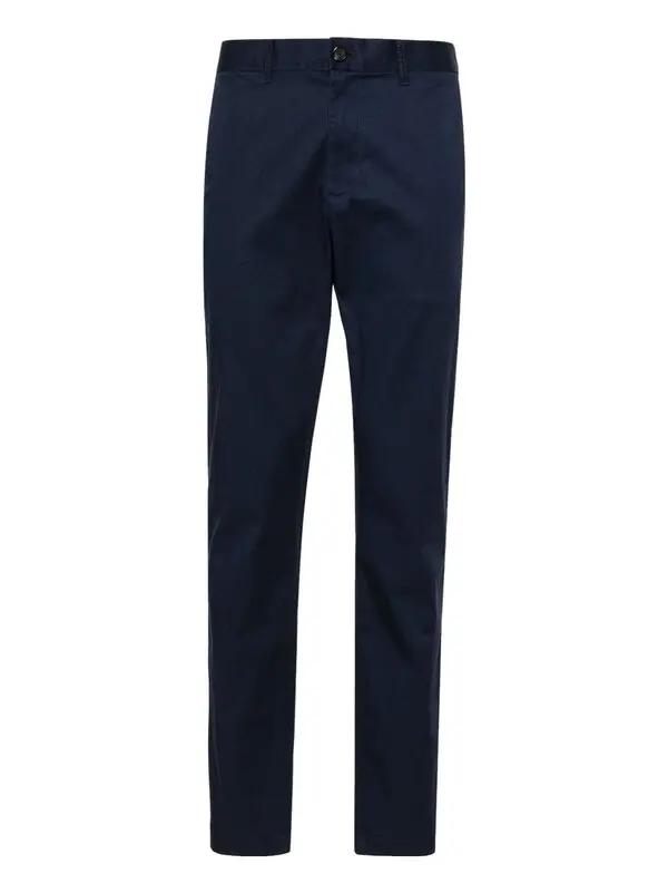 Michael Kors Mid-rise Straight-leg Chinos - Blue