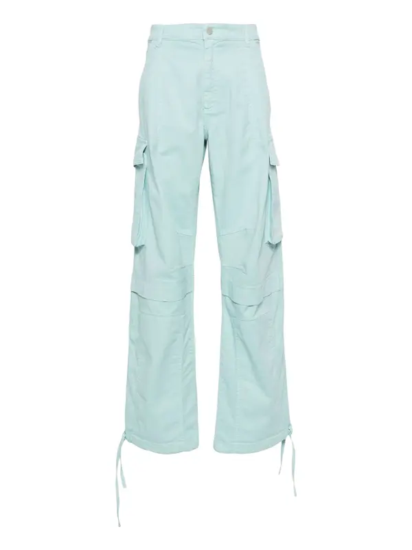 Moschino Wide-leg Cargo Trousers - Blue