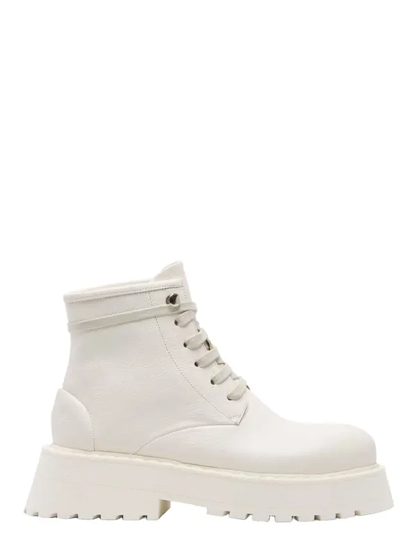 Marsèll Micarro Leather Boots - White