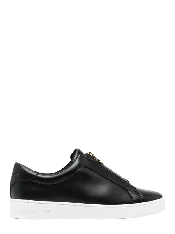Michael Kors Keaton Zip Slip-on Sneakers - Black