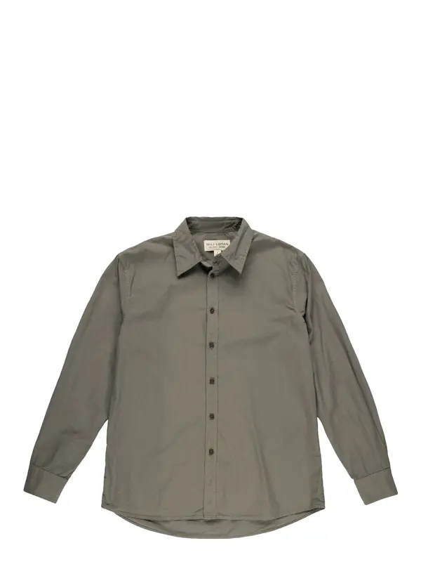 NILI LOTAN Raphael Cotton Shirt - Green