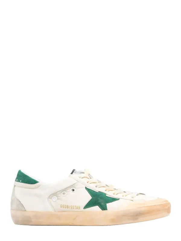Golden Goose Super-star Panelled Sneakers - Neutrals