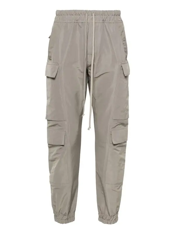 Rick Owens Mastodon Megacargo Tapered Trousers - Grey