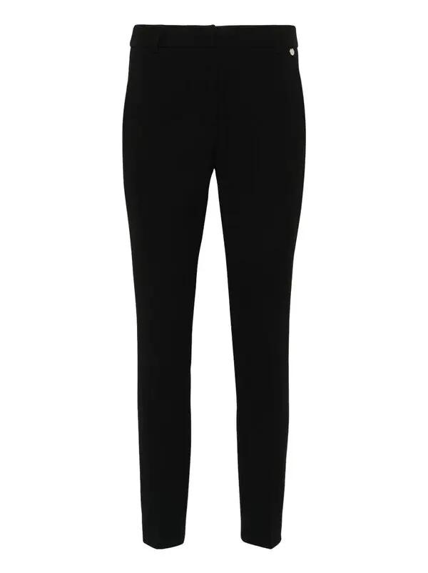 Liu Jo Crepe Cigarette Trousers - Black