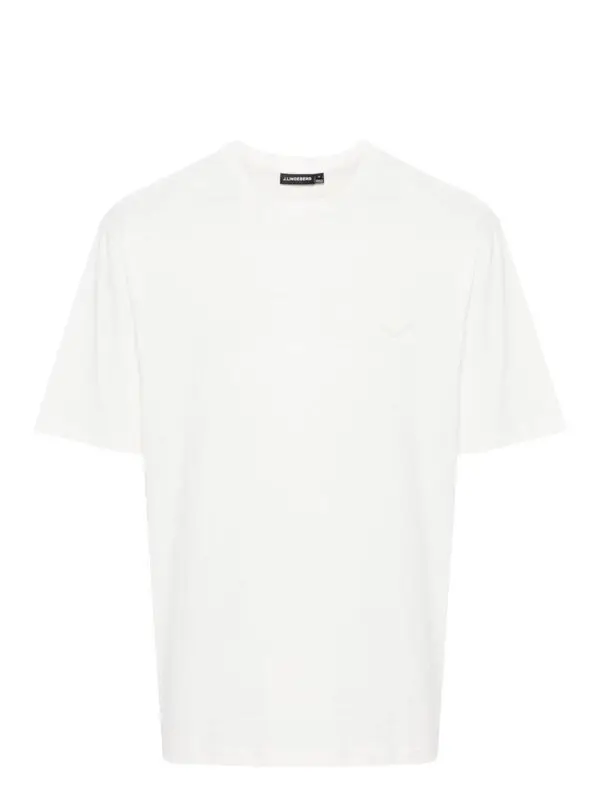 J. Lindeberg Hale Logo-patch T-shirt - Neutrals