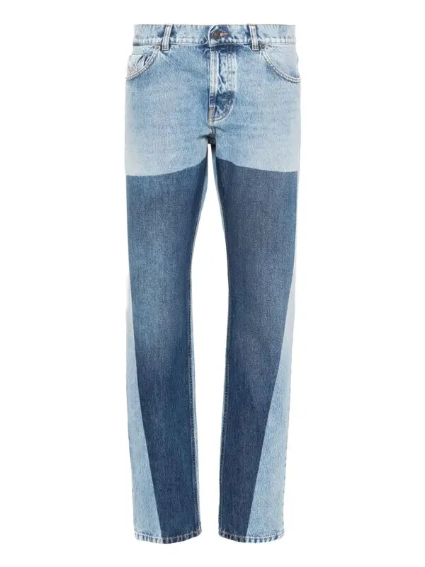 DIESEL® D-sark Straight Leg Jeans - Blue