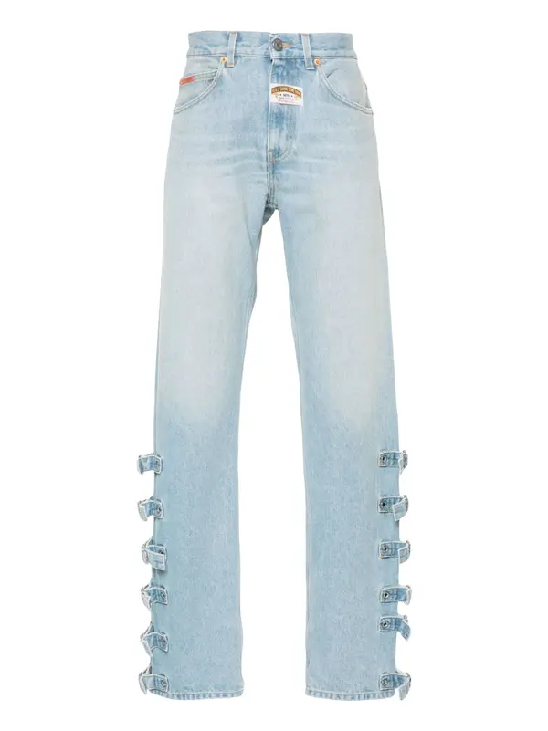 Martine Rose Straight-leg Jeans - Blue