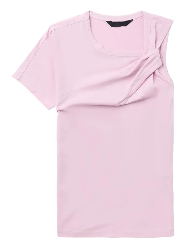 JUUN.J Single-sleeve T-shirt - Pink