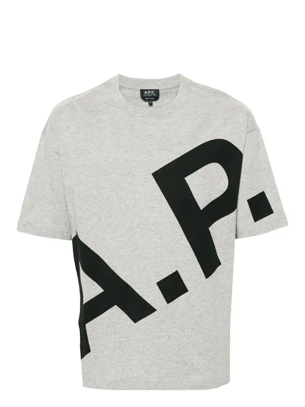 A.p.c. Lisandre Cotton T-shirt - Grey