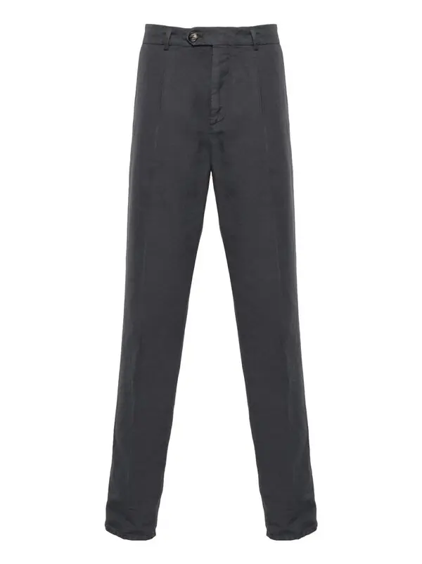 Brunello Cucinelli Tapered Chino Trousers - Grey