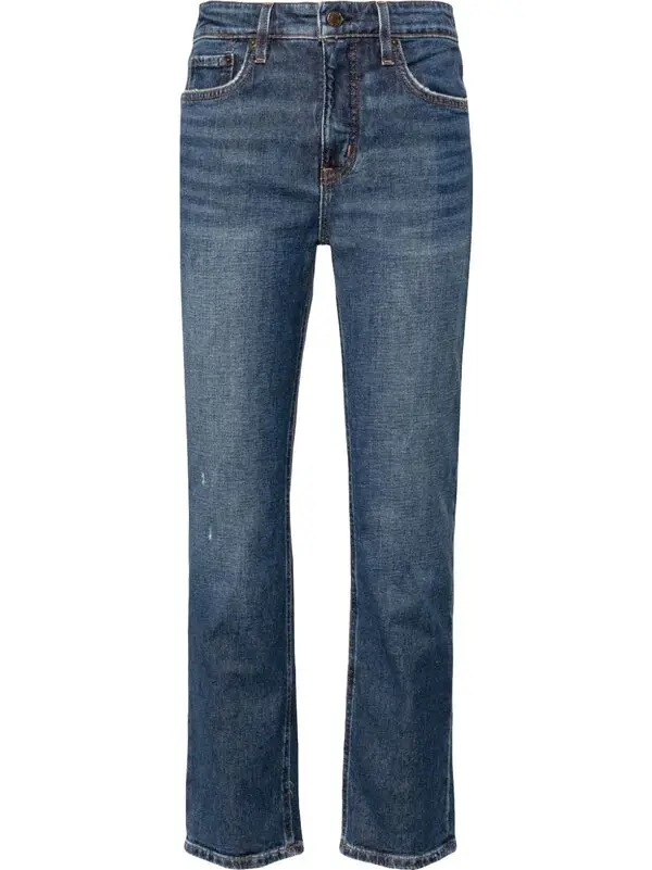Ralph Lauren Slim-leg Cropped Jeans - Blue