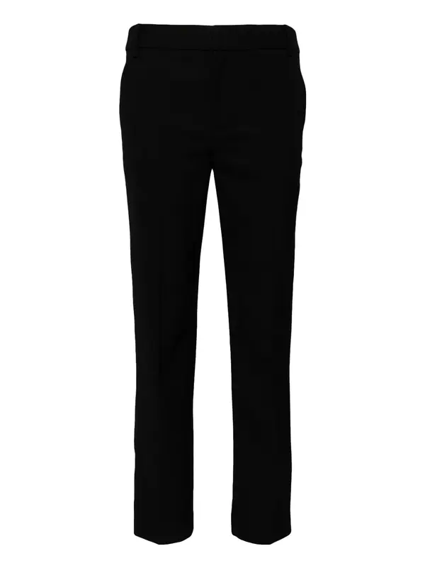 Tibi Lennon Wool Trousers - Black