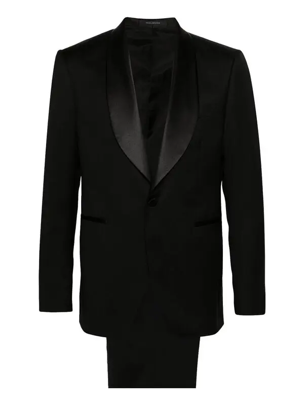 Tagliatore Single-breasted Suits - Black