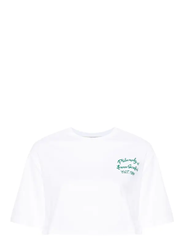 Philosophy Di Lorenzo Serafini Logo-print T-shirt - White